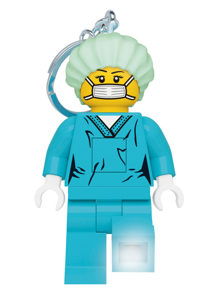 LEGO. Брелок LEGO Classic Surgeon Лего Классик Хирург Брелок для ключей ...