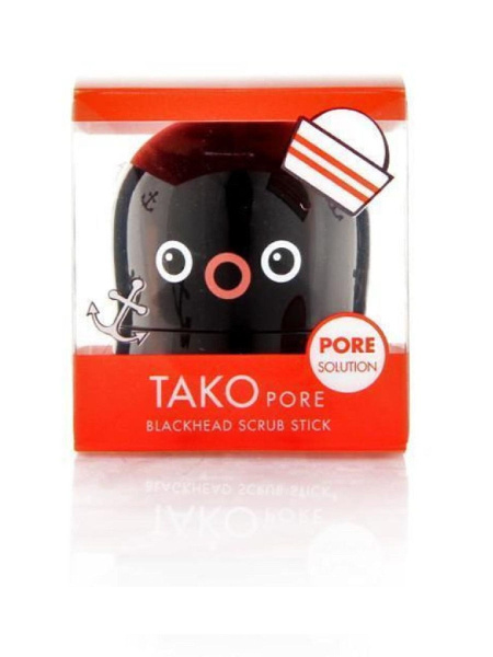Скраб для лица от черных точек TONY MOLY TAKOPORE BLACKHEAD SCRUB STICK ...