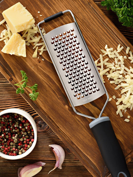 Ручной измельчитель Shiny Kitchen из нержавеющей стали, двустороняя_Для ...