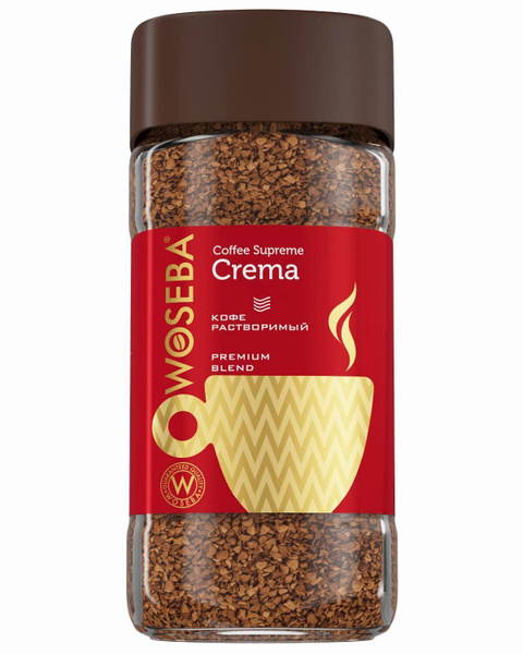 Woseba Coffee Supreme Crema кофе растворимый, 200 г - купить с ...