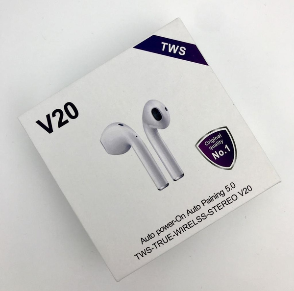 Наушники Вкладыши TWS Premium v.20 TWS (Bluetooth 5.0) смартфон лего яндекс телефон смарт ...