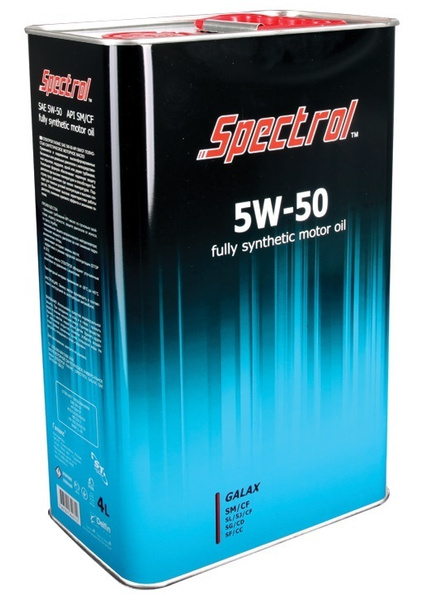 Масло моторное Spectrol 5W-50 Синтетическое - купить в интернет ...