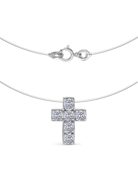DIALVI JEWELRY Колье ювелирное Фианит - купить с доставкой по выгодным ...