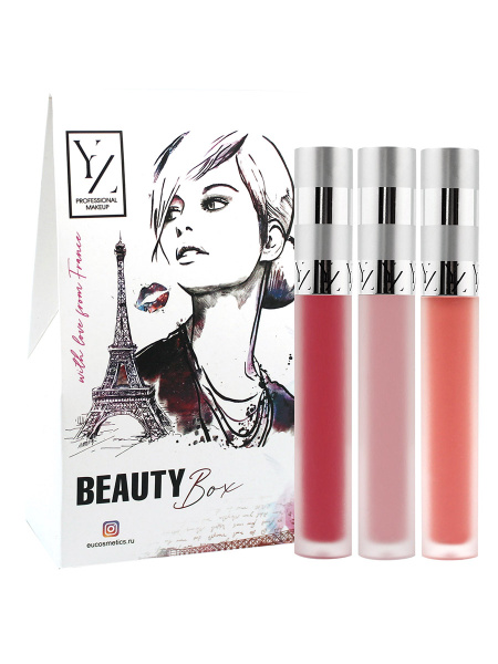 Yllozure. Подарочный набор Иллозур (1976+1972+1971). Матовые жидкие помады для губ. купить на ...