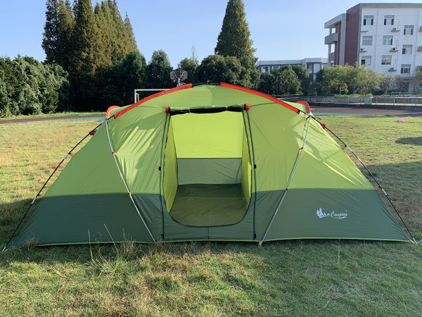 Палатка 4-местная MirCamping 4-местная 1100 двухслойная с разделением ...