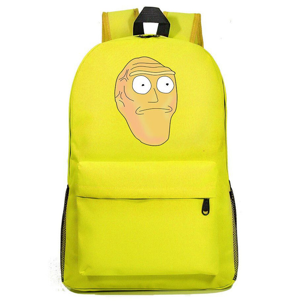 Рюкзак Большая голова (Rick and Morty) желтый №9 - купить с доставкой ...