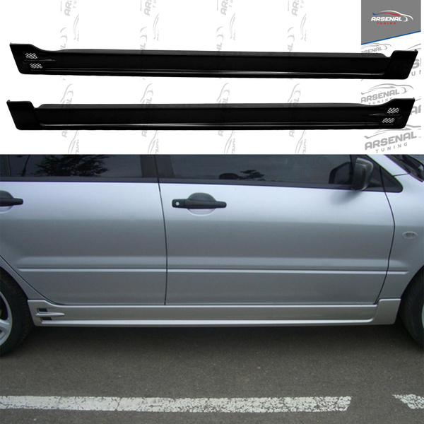 Накладки на пороги EGR для автомобиля Mitsubishi Lancer 9 (Митсубиши ...
