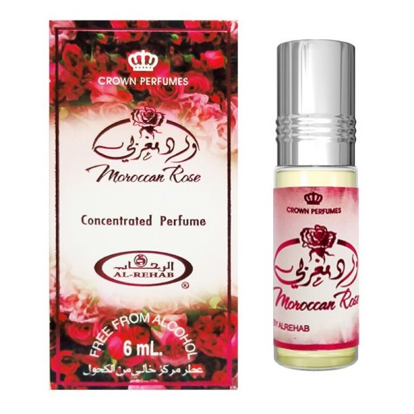 Духи-масло Марокканская Роза Аль Рехаб (Moroccan Rose Al-Rehab) 6 мл ...