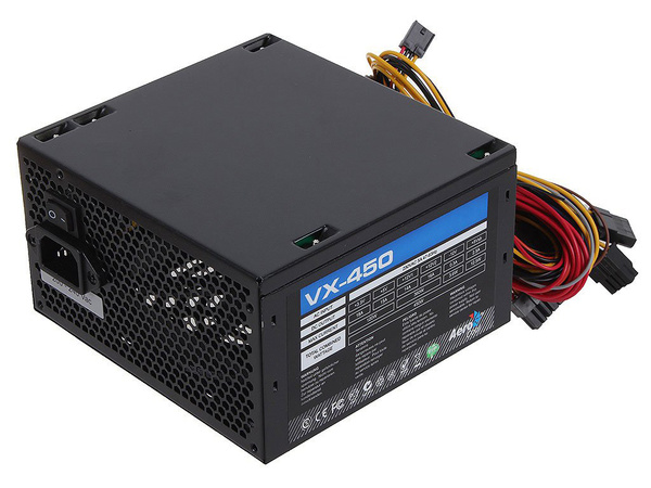 Блок питания компьютера AeroCool VX-450 Plus 450W - купить с доставкой ...
