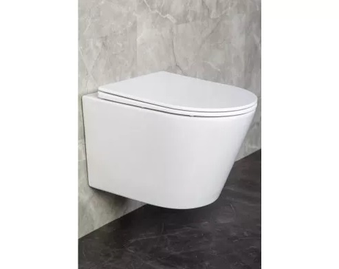 Подвесной унитаз Zandini, направление выпуска: Горизонтальное (в стену), Z19-19 - купить по ...