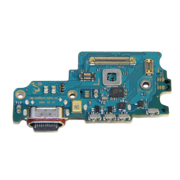 Плата нижняя для Samsung SM-G990B (Galaxy S21 FE) на системный разъем ...