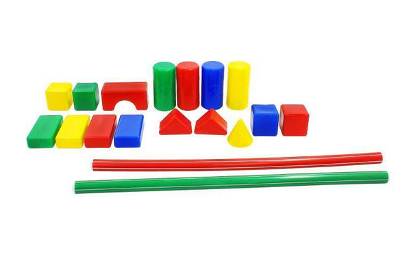 Кубики Крошка Я "Городки", 18 элементов (1205960) - купить с доставкой ...