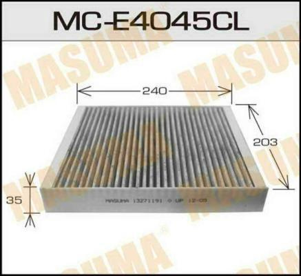 Фильтр салонный Masuma MCE4045CL - купить по выгодным ценам в интернет-магазине OZON (602948820)