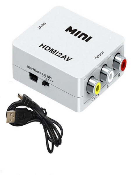 Конвертер из HDMI в AV / Переходник HDMI2AV - купить с доставкой по выгодным ценам в интернет ...