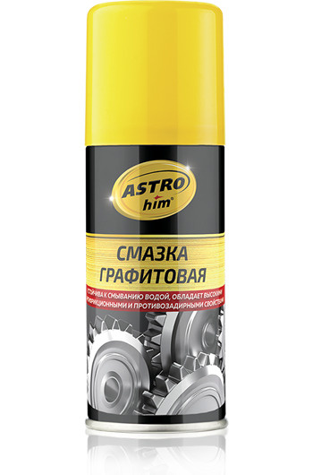 Смазка графитная, спрей 335 мл. AC455 ASTROhim - купить в интернет ...