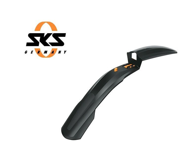 Крыло для велосипеда переднее быстросъемное SKS Shockblade Dark, 26"-27 ...