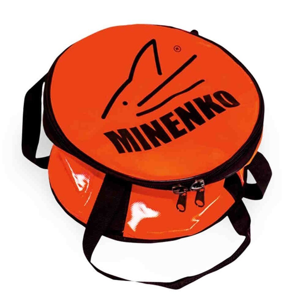 Ведро мягкое с крышкой Оранжевое Очень Большое D50 Minenko (Миненко) - Soft Bucket With Lid ...