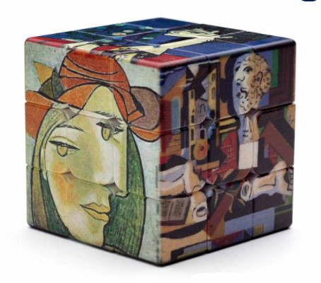 Кубик Рубика 3х3x3 уникальный Z-cube Picasso Картины Пикассо (без наклеек) скоростной ...