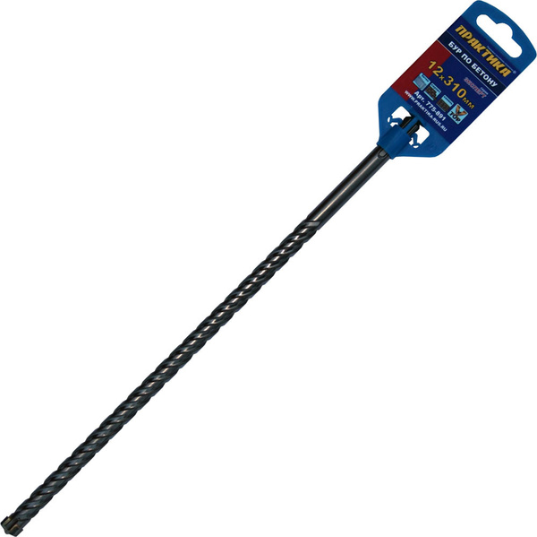 Бур для перфоратора 12 х 250/310 мм SDS-plus ПРАКТИКА Эксперт Х-тип по ...