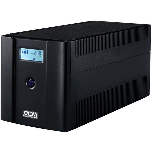 ИБП Линейно-интерактивный (Smart UPS) Powercom RPT-1500AP LCD, 1500 В·А купить по выгодной цене ...