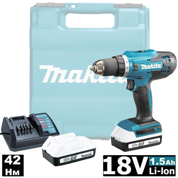 Дрель-шуруповерт Makita аккумуляторная DF488DWE (DF 488 DWE) - купить ...