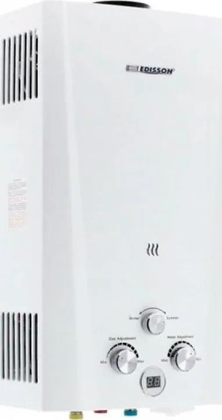 Газовый проточный водонагреватель Edisson E 20 D - купить с доставкой по выгодным ценам в ...