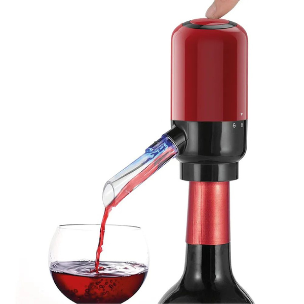 Электрический аэратор Electric wine Aerator Dispenser красный ...