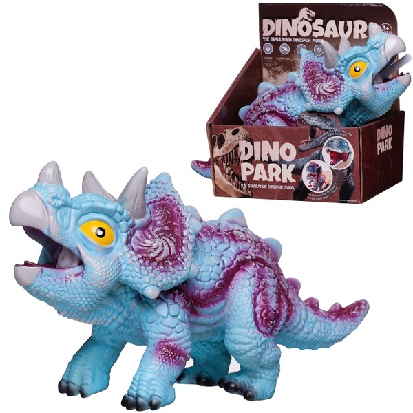 Фигурка Junfa Динозаврик Трицератопс со звуком - купить с доставкой по выгодным ценам в интернет ...