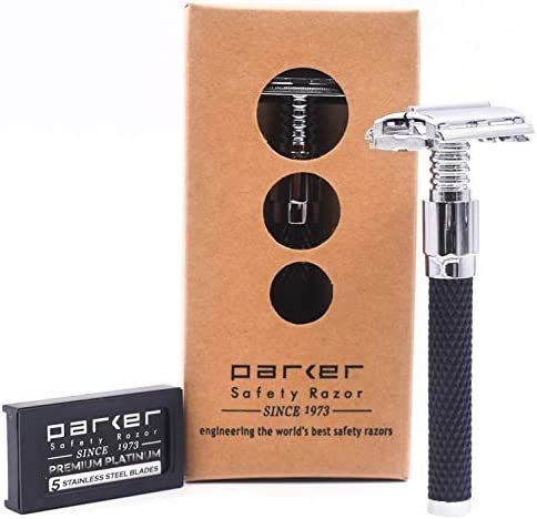 Parker 92R Классический станок для бритья, крепление лезвий "бабочка ...