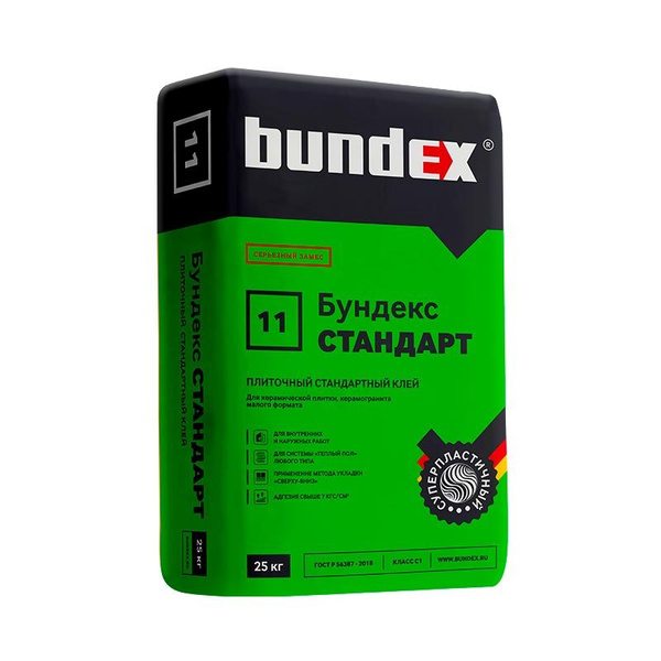 Клей для плитки Bundex 030061227 купить по низкой цене в интернет ...