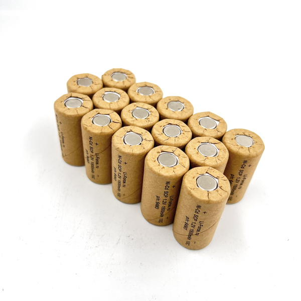 Аккумулятор никель-кадмиевый Ni-Cd 1.2V, SC, 1500 mAh, 10C, комплект 15 шт. - купить с доставкой ...