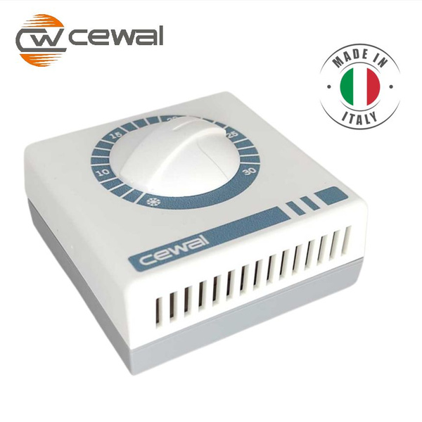 Терморегулятор/термостат CEWAL RQ10 Для инфракрасного отопления, Для конвекторов - купить по ...