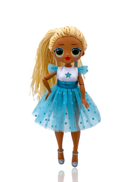 Одежда для кукол - Лол ОМГ/LOL OMG - Нарядное платье "Синяя Звезда ...