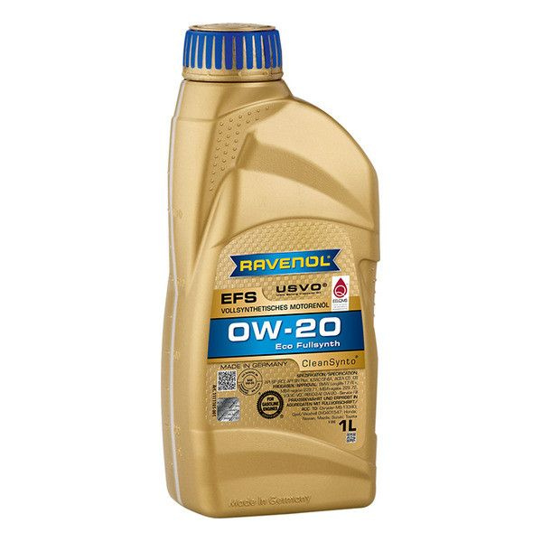 Масло моторное RAVENOL 0W-20 Синтетическое - купить в интернет-магазине OZON (1014700042)