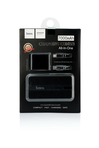 Внешний аккумулятор (Power Bank) hoco Дополнительный аккумулятор 7000 - купить по выгодным ценам ...