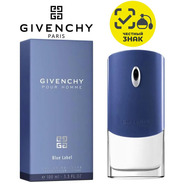 Givenchy pour Homme Blue Label Туалетная вода 100 мл (1436285634)