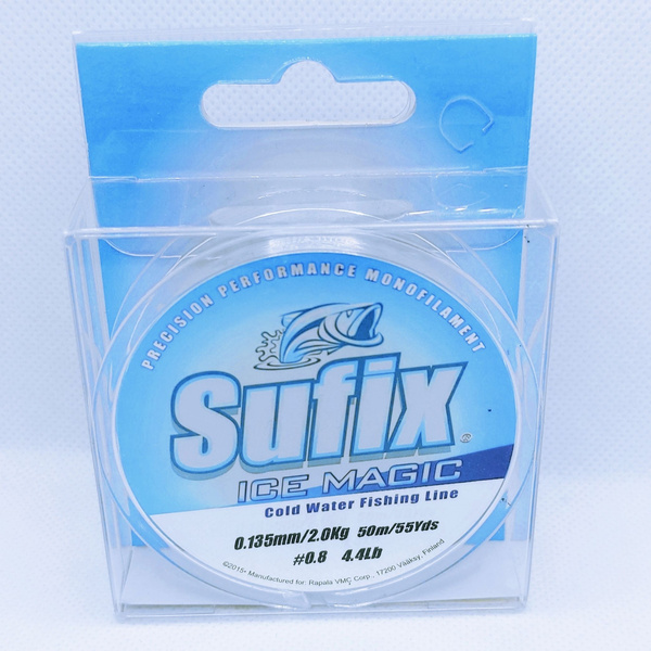 Монофильная леска для рыбалки SUFIX Ice Magic, 1 шт. по 50 м купить по выгодной цене в интернет ...
