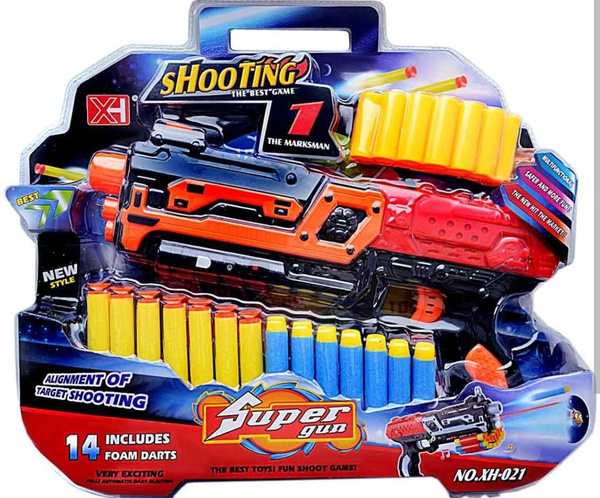 Пистолет Бластер Super Gun - купить с доставкой по выгодным ценам в ...