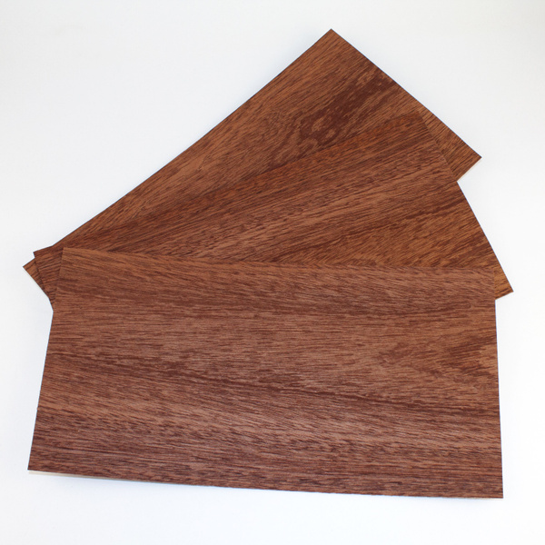 Шпон натуральный, Сапеле тёмный 0.6мм, 3 листа - купить с доставкой по ...