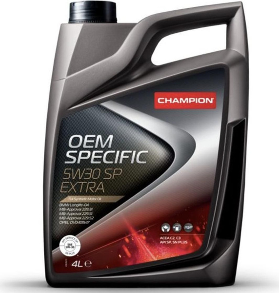 Масло моторное CHAMPION 5W-30 Синтетическое - купить в интернет ...