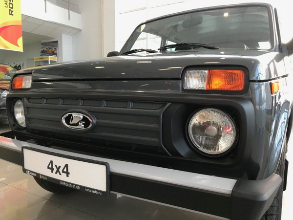 Зимняя заглушка решетки радиатора ЛАДА 4x4 2121 (2019-2021) / ТюнАвто - ТюнАвто арт. 40014101000 ...