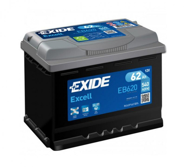 Аккумулятор автомобильный EXIDE Excell EB620 купить по выгодной цене в ...