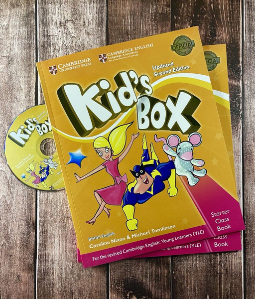 Kids Box starter (Second Edition Updated) Учебник+CD - купить с доставкой по выгодным ценам в ...