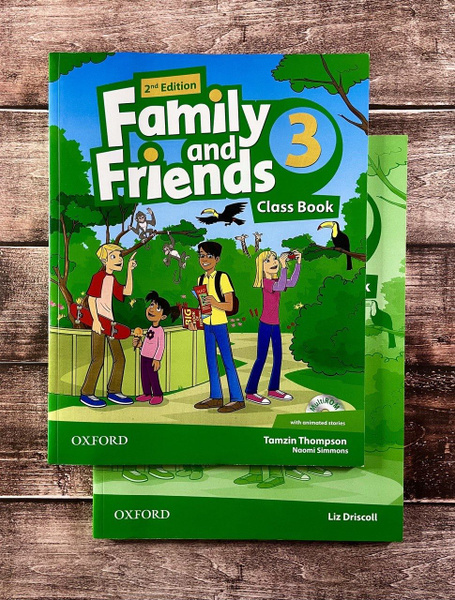 Family and friends 3. Полный комплект. Class book and Workbook + онлайн ...