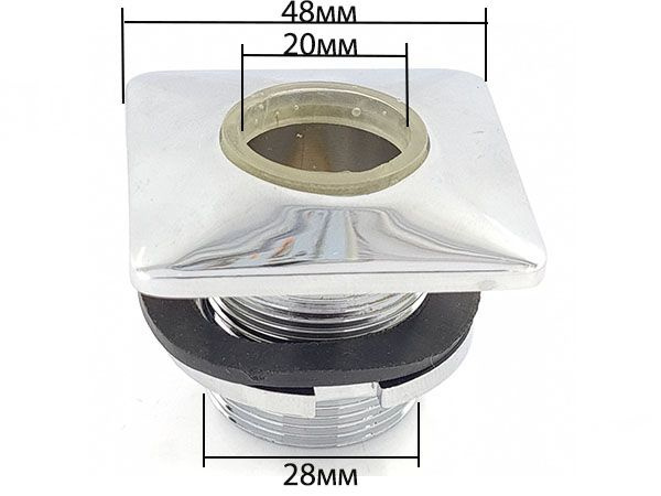 Держатель душевой лейки встраиваемый на борт ванны 28мм купить по ...