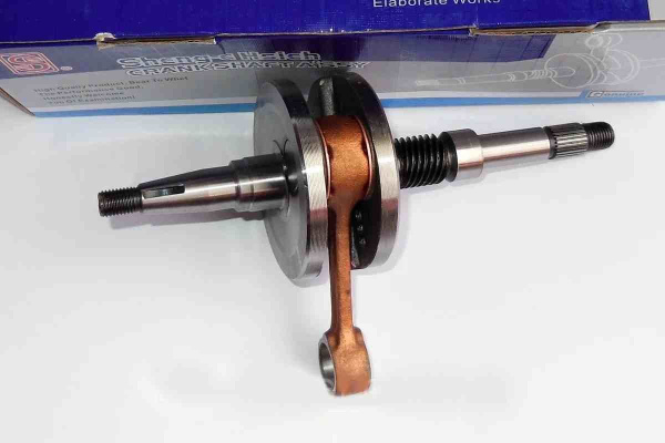 Коленвал хонда дио 27/28 (толстый вал 14мм,p12мм) SEE Тайвань - купить ...