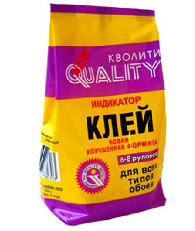 Клей для обоев QUALITY индикатор, 200 г. - купить по доступной цене в ...