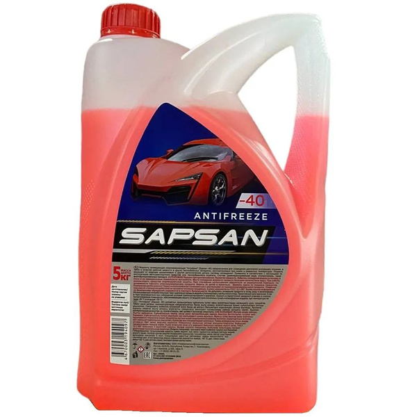 Антифриз Sapsan Green1_красный купить по выгодной цене в интернет ...