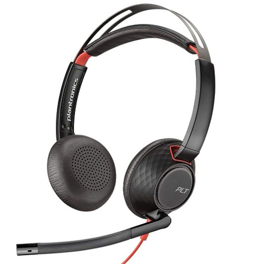 Наушники Полноразмерные Plantronics Blackwire C5220 - купить по ...