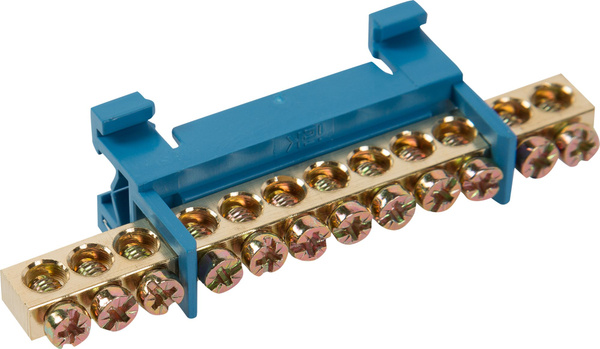 IEK Шина нулевая на Din-изоляции Стойка ШНИ 6х9-12 - купить по выгодной ...